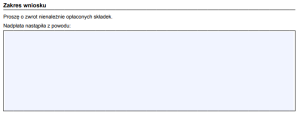 Wniosek RZS-P - zwrot nienależnie opłaconych składek ZUS | ifirma.pl