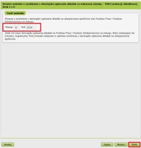 Wakacje od ZUS - jak wypełnić wniosek RWS o wakacje od ZUS? | ifirma.pl
