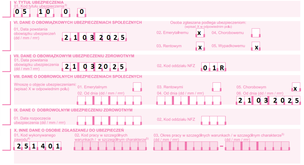 ZUS ZUA – jak wypełnić krok po kroku druk ZUS ZUA? | ifirma.pl