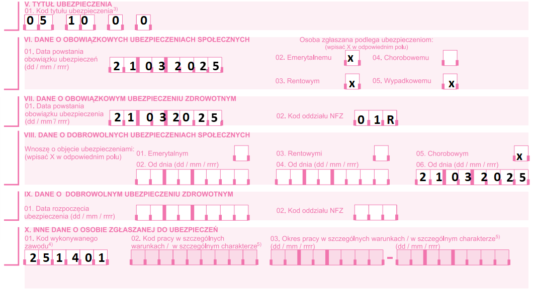 ZUS ZUA – jak wypełnić krok po kroku druk ZUS ZUA? | ifirma.pl