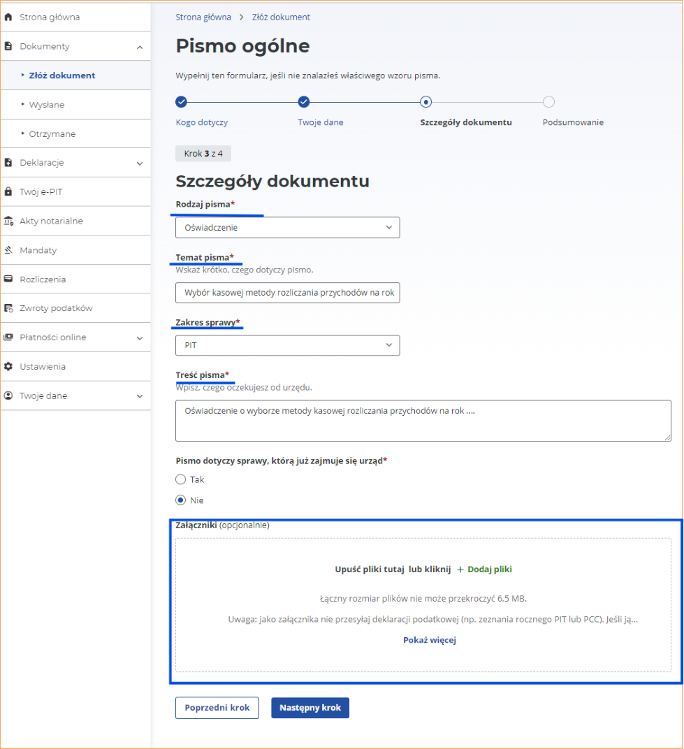 Kasowy PIT dla przedsiębiorcy | ifirma.pl